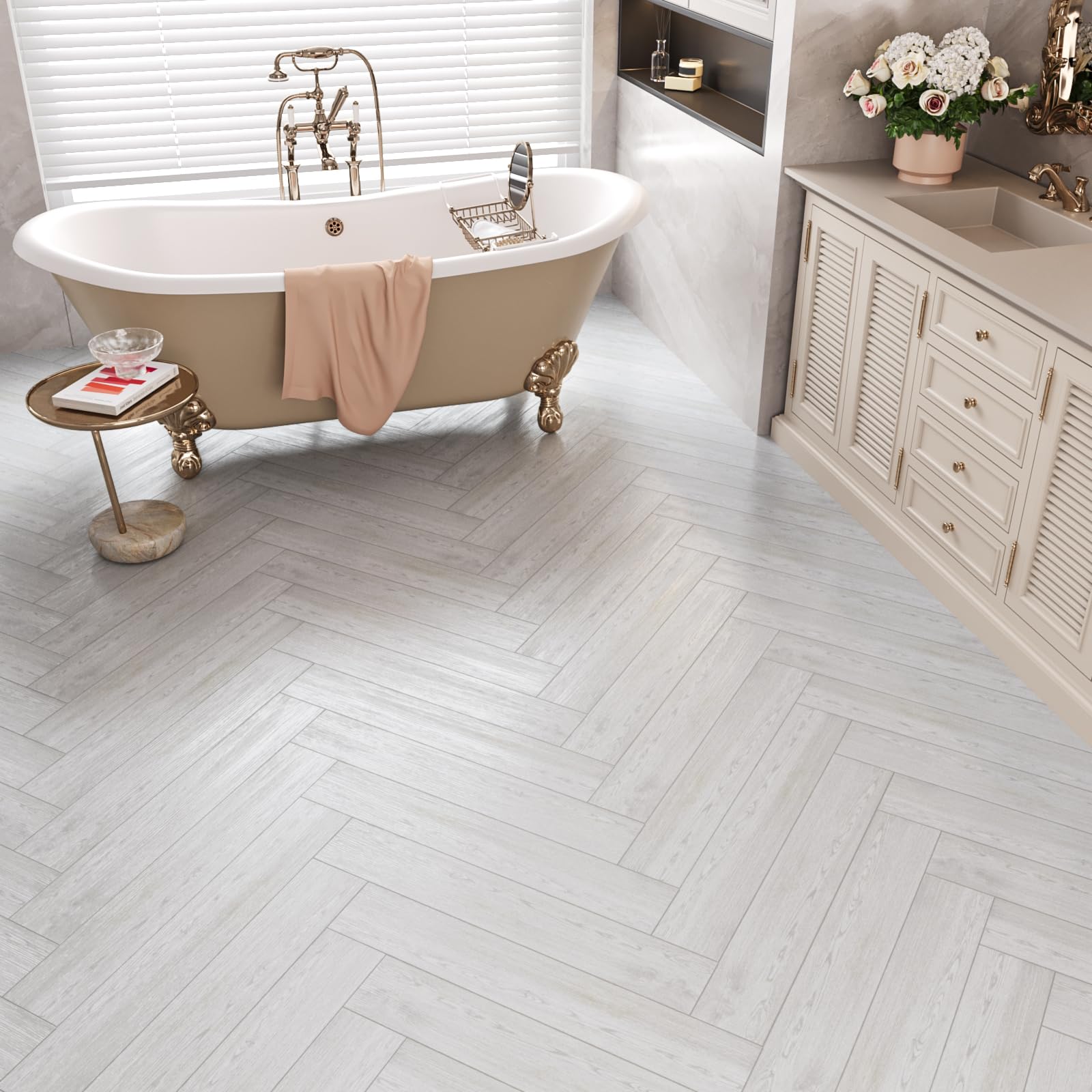 Temporary Bathroom Flooring