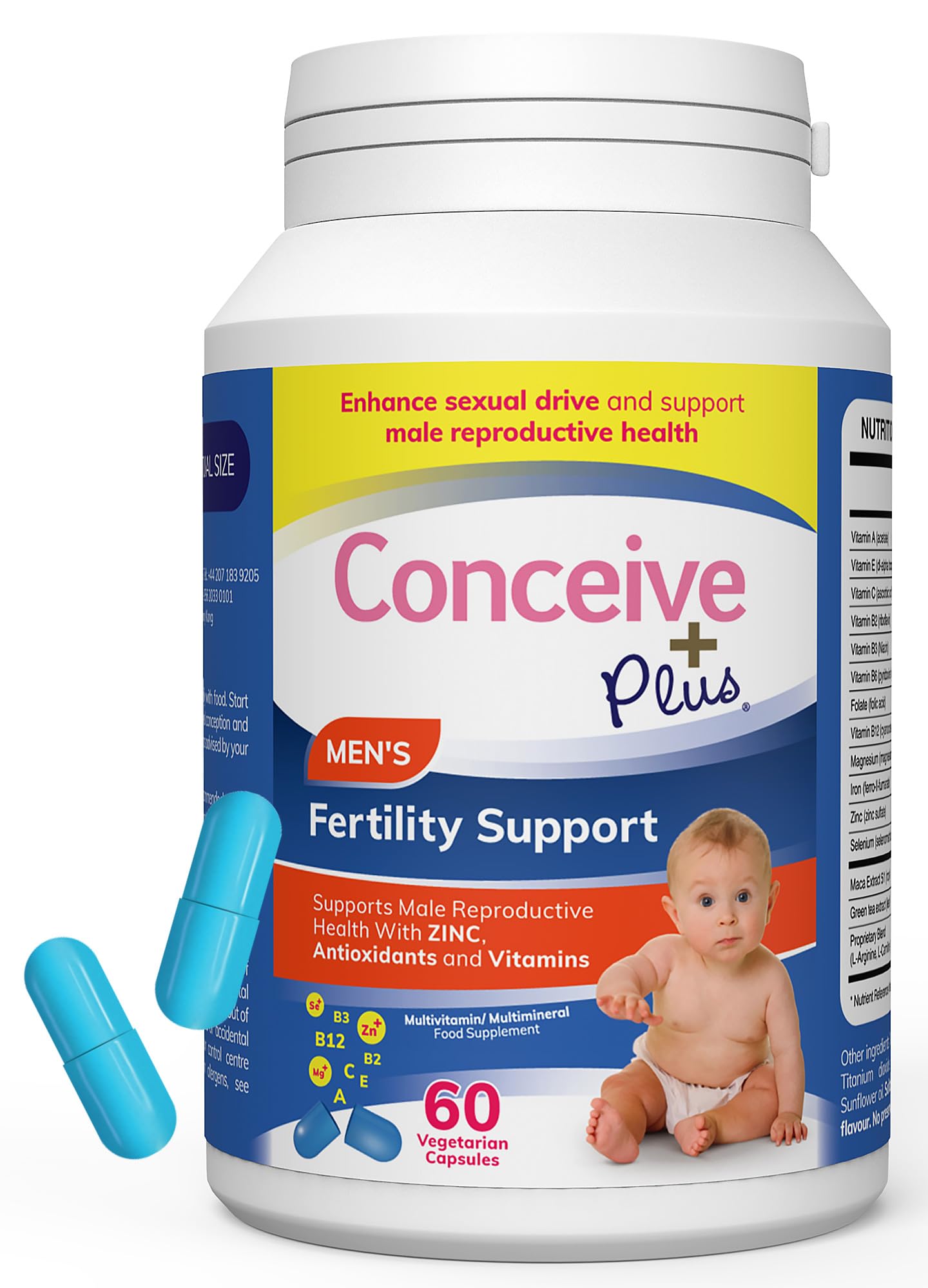 Conceive Plus Male Fertility Supplements Boost Sperm Count Motility And ...