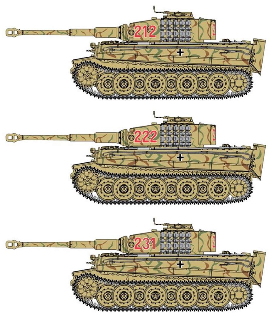 DRAGON ドラゴン 1/35 No.6947 WW.II ドイツ軍 重戦車 ティーガーI 後期生産型 エッチングパーツ付 中身未使用未組立 ...