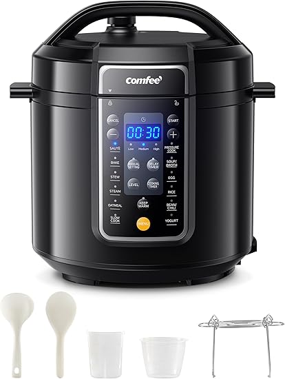 Amazon.com: COMFEE’ 9-in-1 Electric Pressure Cooker 13 Presets Instant ...
