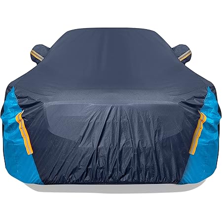 Amazon.com: COLOR RAIN TIME Full Car Covers for Sedan, Car Cover ...