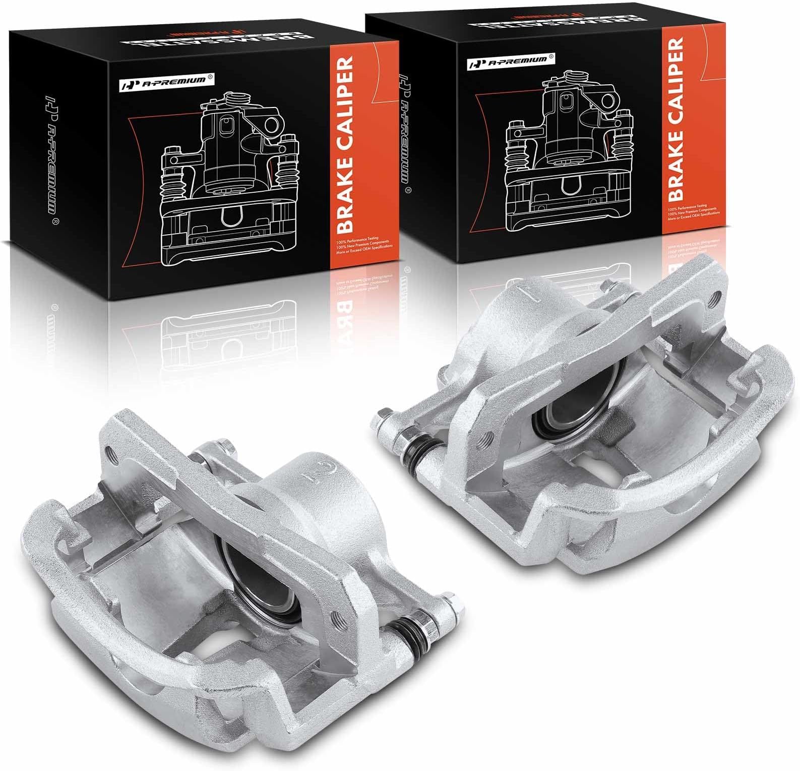 Amazon.com: A-Premium Disc Brake Calipers Assembly with Bracket Compatible with Toyota Camry ...