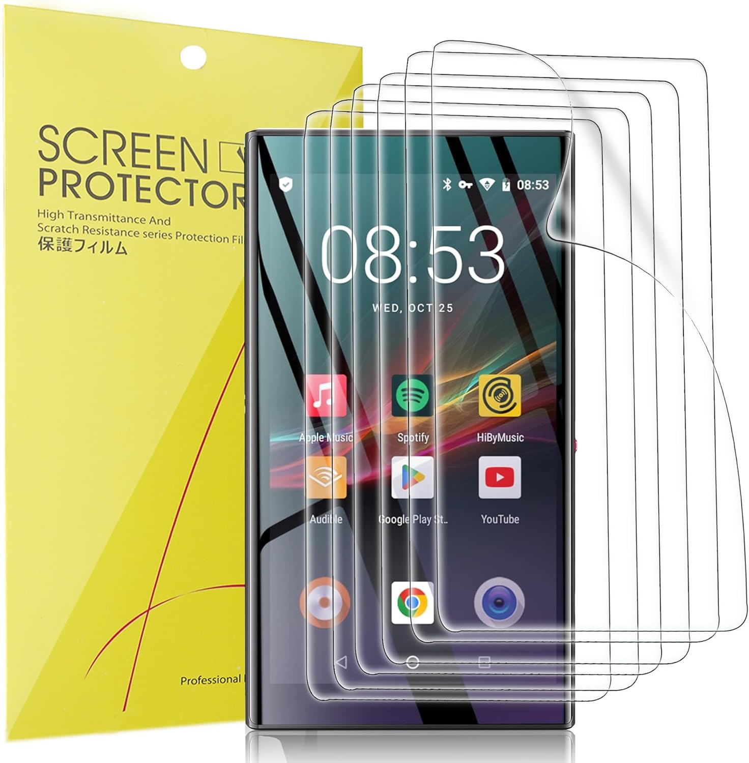 Amazon.com: Lamshaw Compatible for PECSU G5 MP3 Player Screen Protector ...