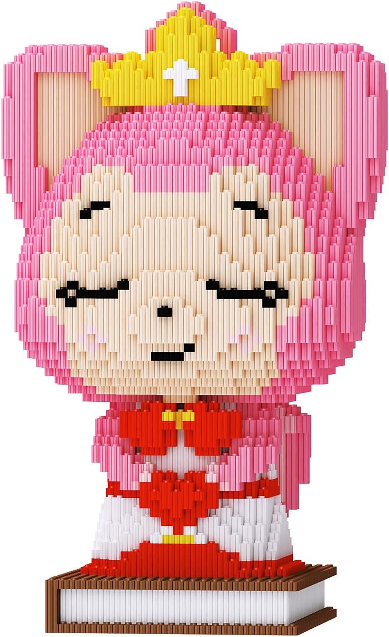 Amazon.com: XiNZ Peach Princess Mini Building Blocks Pet Building Micro ...
