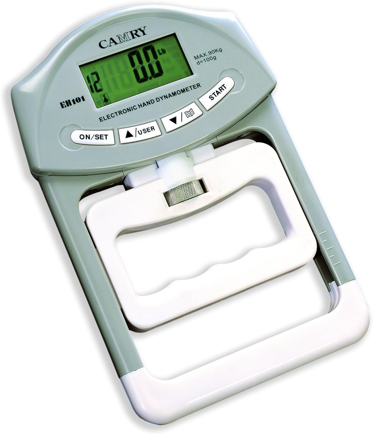 Camry Digital Hand Dynamometer/Grip Strength Meter - (90 Kgs) : Amazon ...