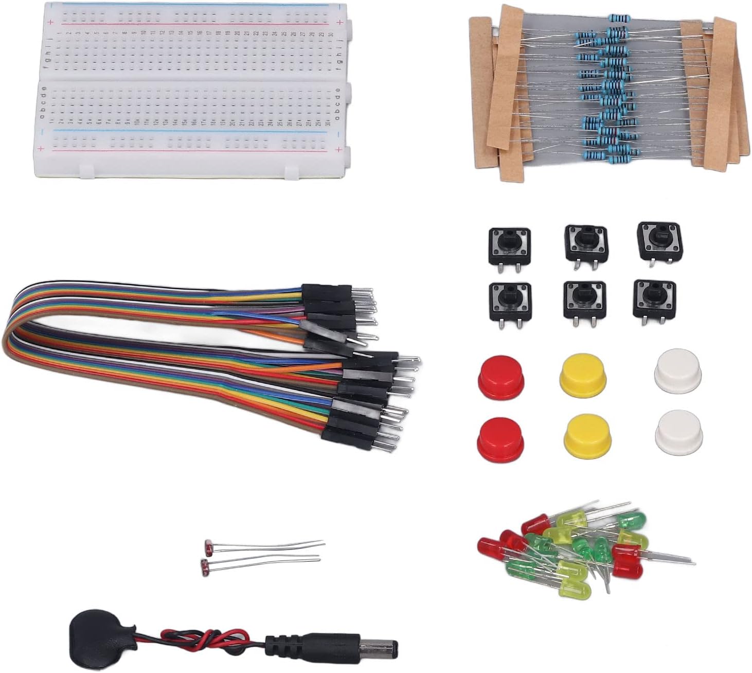 Amazon.com: Electronic Components Assortment Kits Electronics Component Fun Kit Development ...