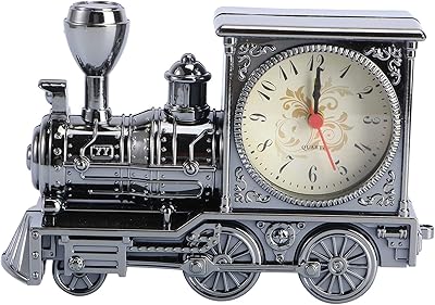 Amazon.com: FAVOMOTO Alarm Clocks Train Model Vintage Style for ...