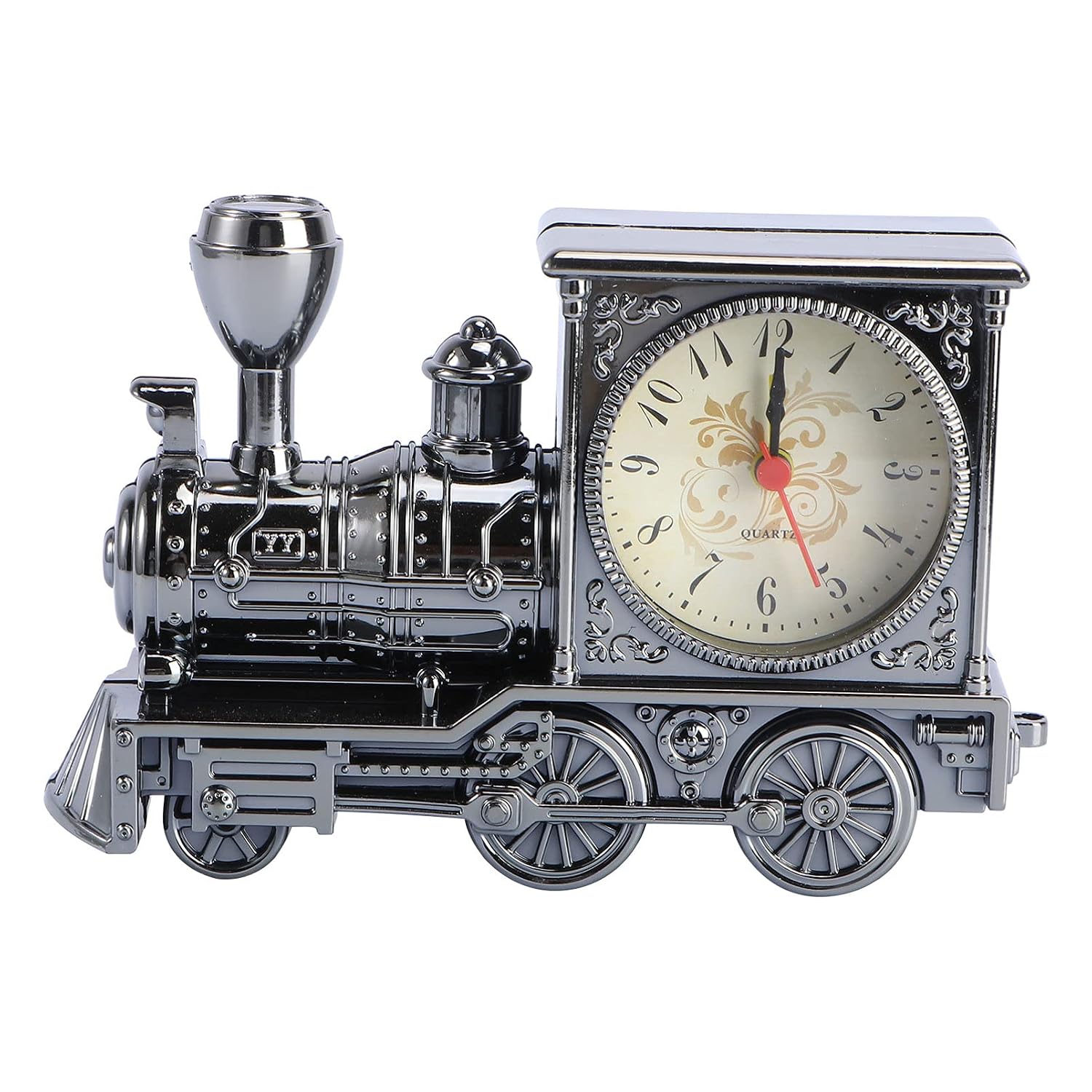 Buy ULTNICE Vintage Train Alarm Clock Old Fashioned Classic Alarm Clock ...