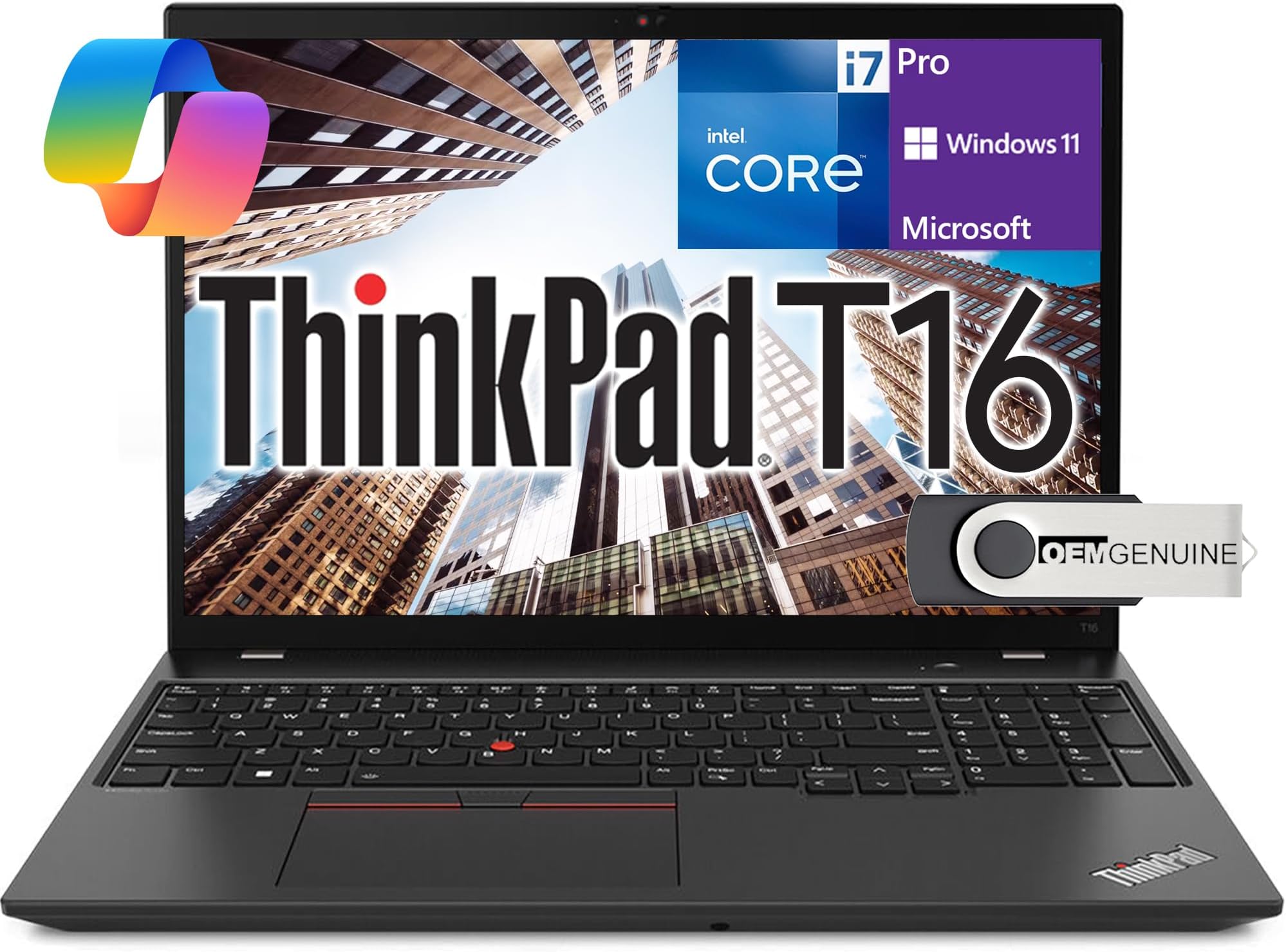 Amazon.com: Lenovo ThinkPad T16 Gen 3 Business Laptop (16" FHD+, Intel Core Ultra 7 155U (>i7 ...