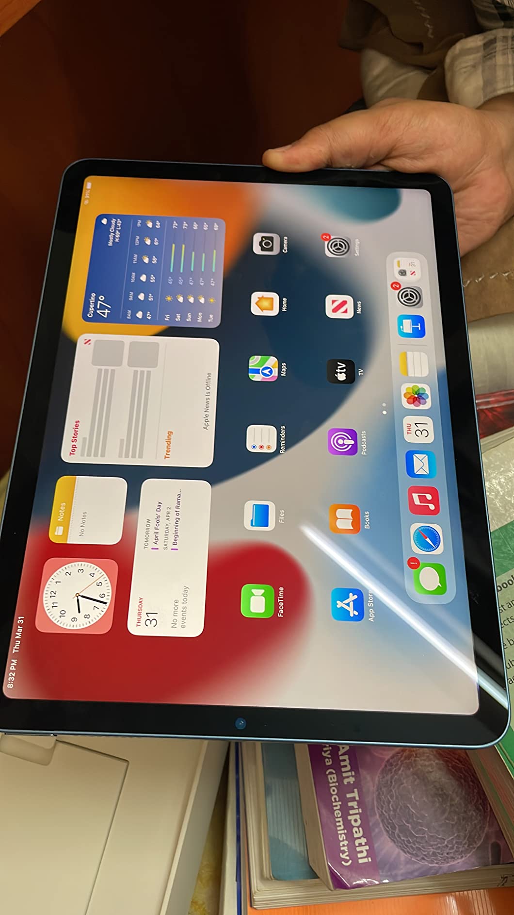 Apple iPad Air (5th Generation): with M1 chip, 27.69 cm (10.9″) Liquid ...