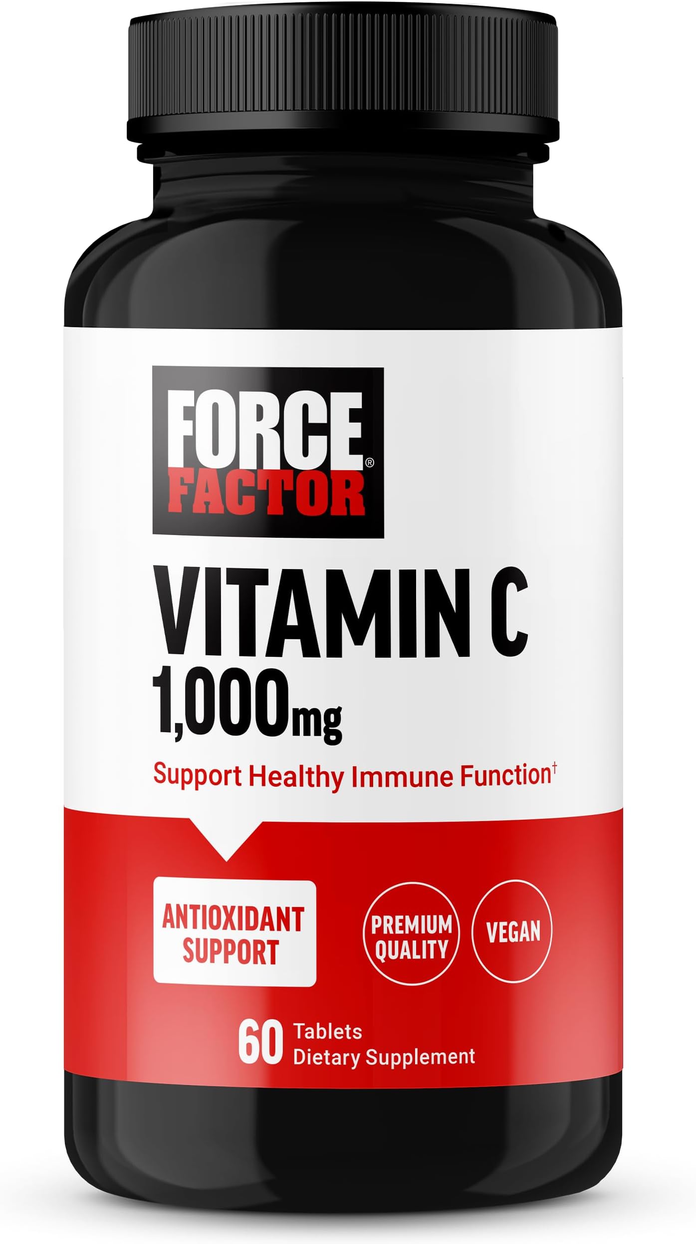 Amazon.com: FORCE FACTOR Vitamin C 1000mg Immune Support Supplement ...