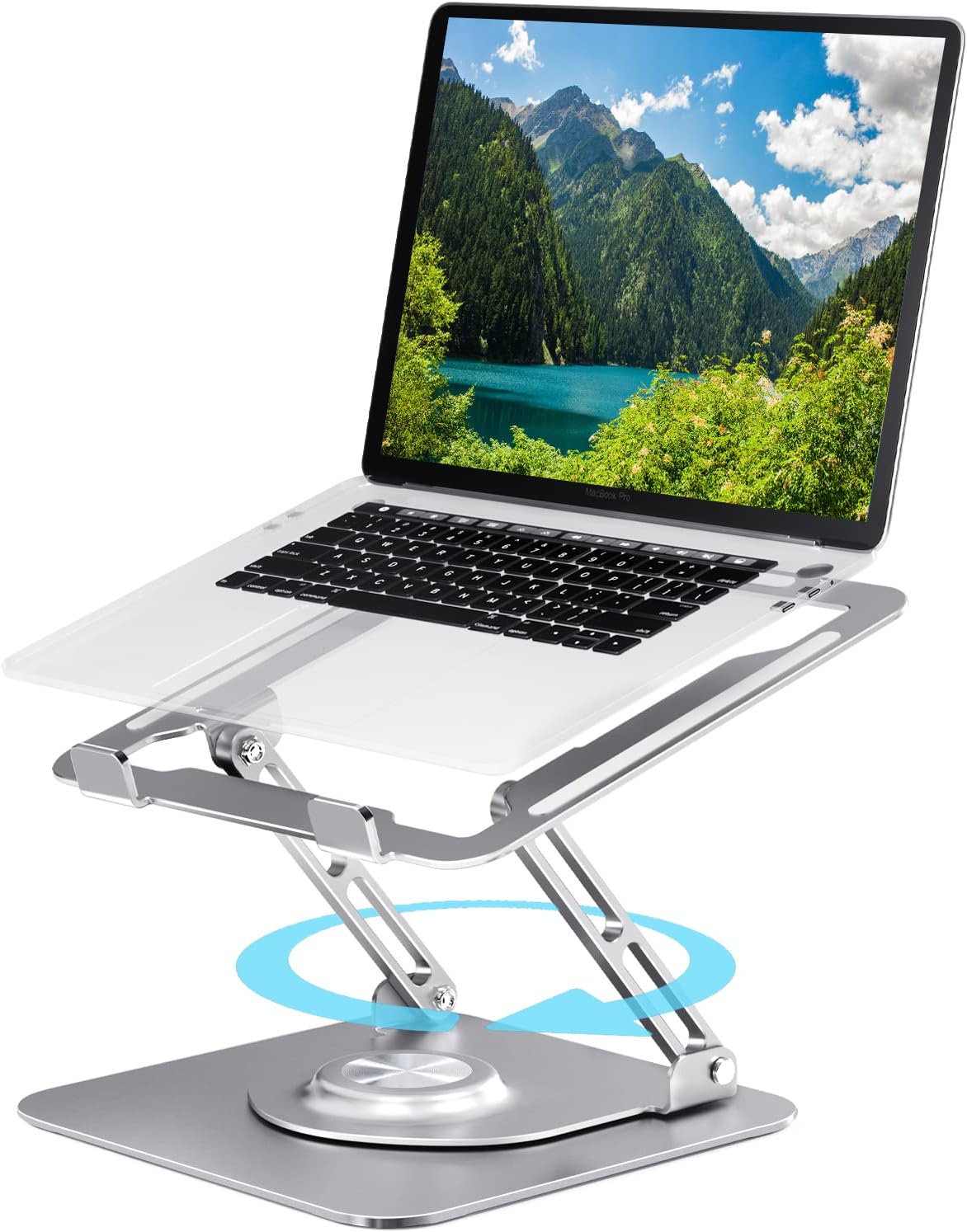 Firschoie Laptop Ständer Aluminium Robust, Tragbarer höhenverstellbarer ...