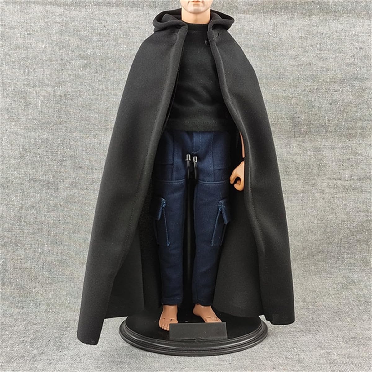 Amazon.com: Panchitalk 1/6 Scale Soldier Cloak Gown Hooded Cape for 12 ...
