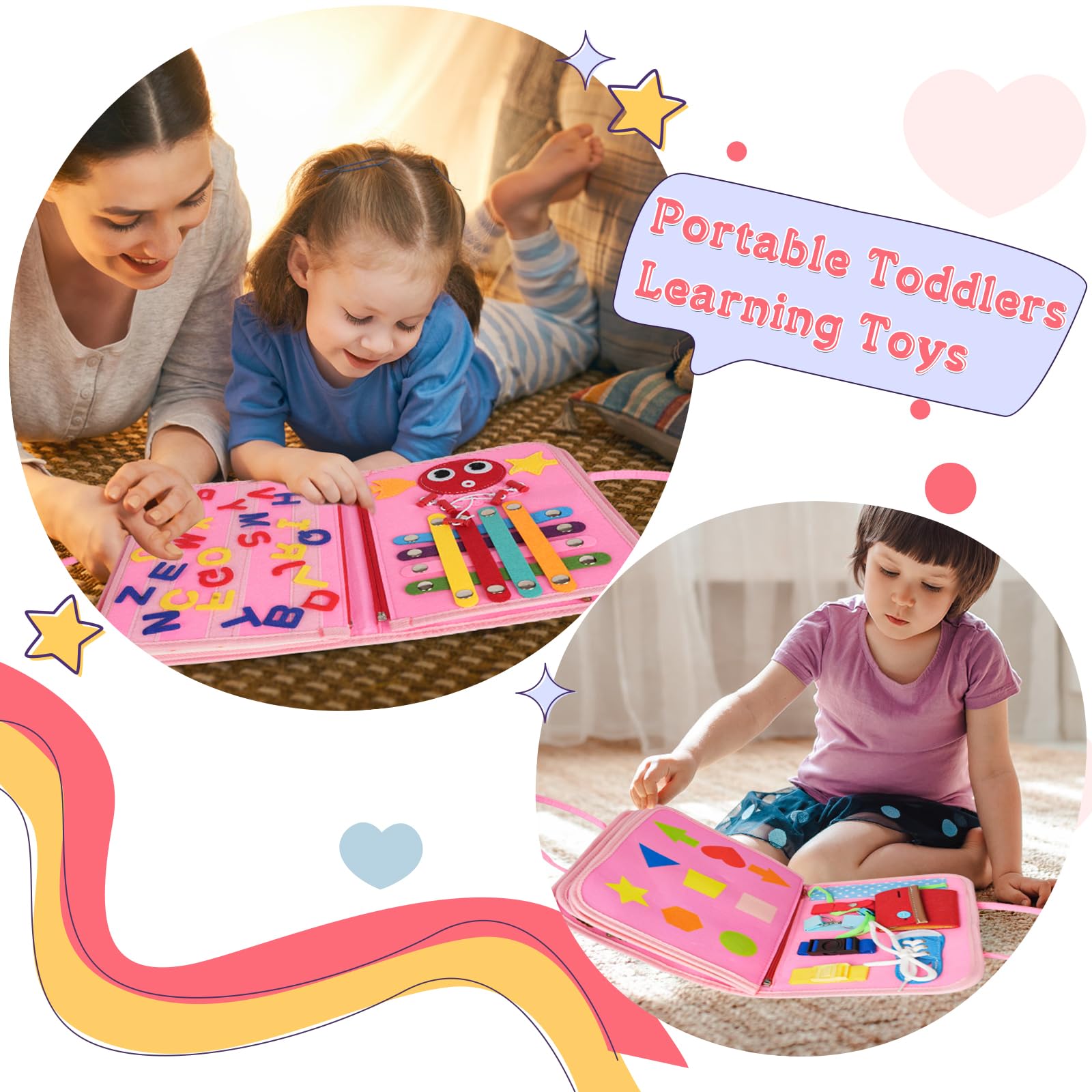 Magnetic Color And Number Maze DEMAM Preschool Montessori Toddler Busy ...