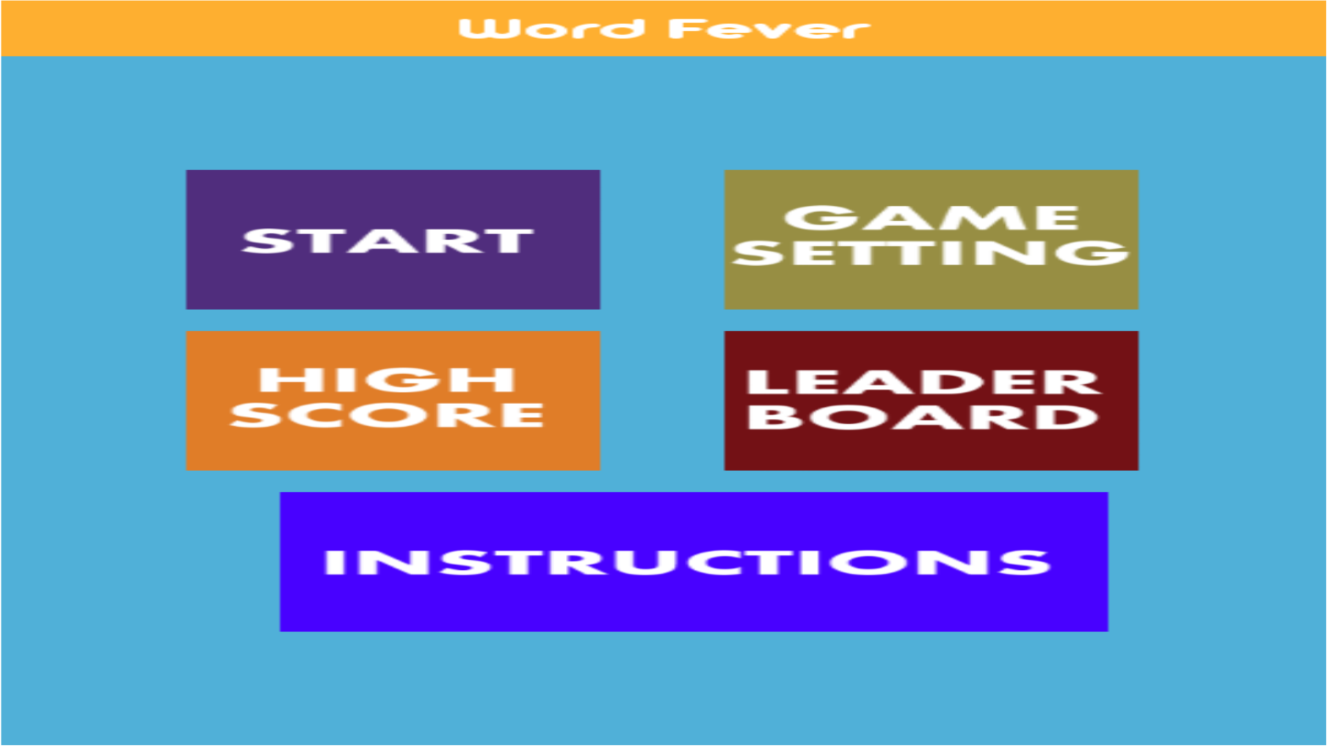 Aplicación Word Fever en Amazon Appstore
