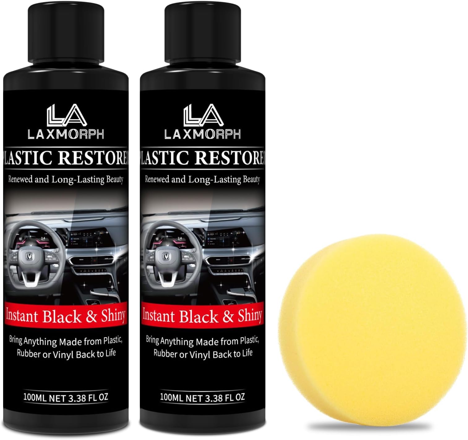 Amazon.com: Laxmorph Plastic Restorer - Car Trim Restorer,Cars Ceramic ...
