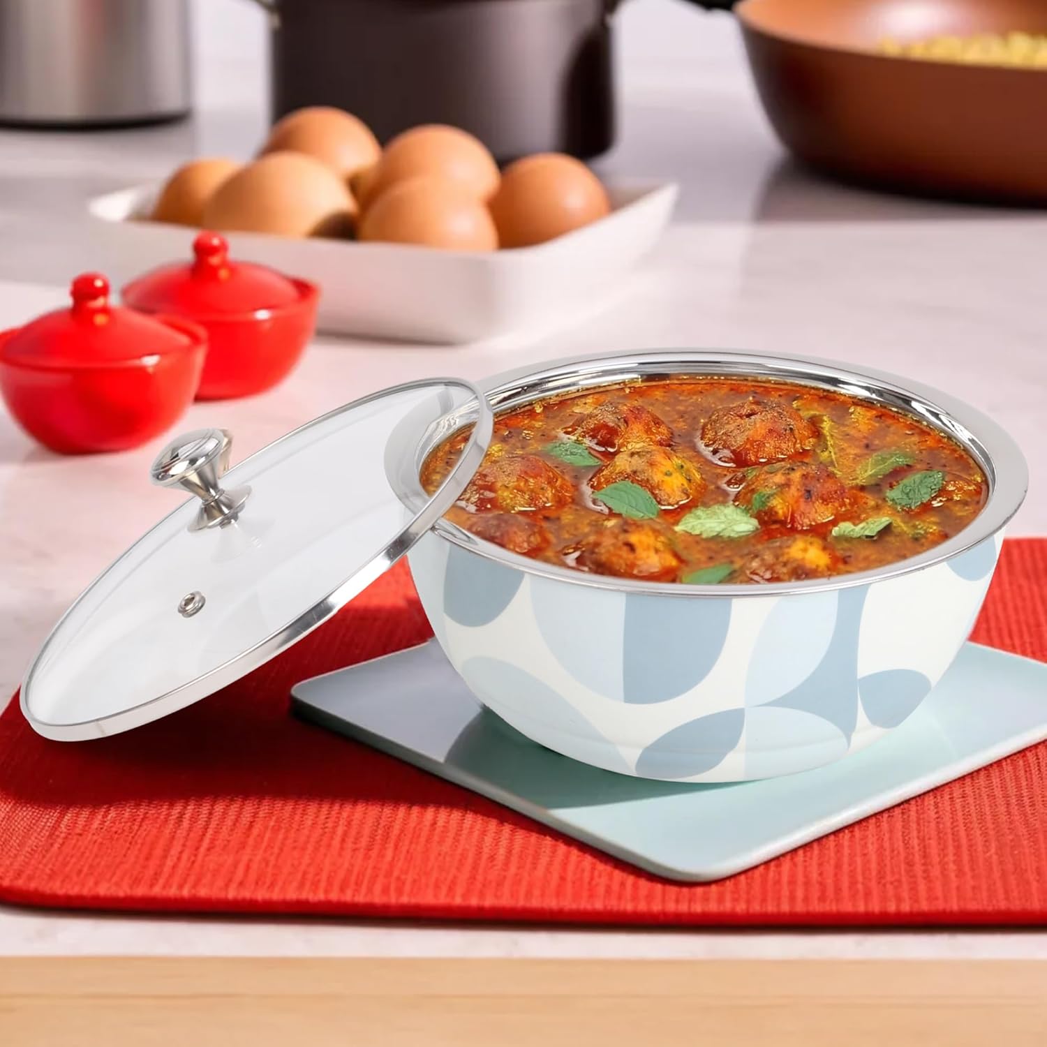 Buy The Better Home Stainless Steel Insulated Casserole For Roti (1.5L ...