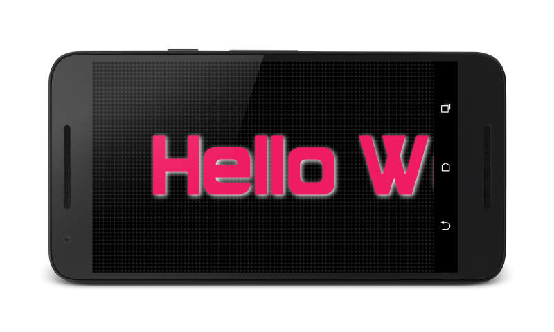 Droid LED Text Scroller - App on the Amazon Appstore