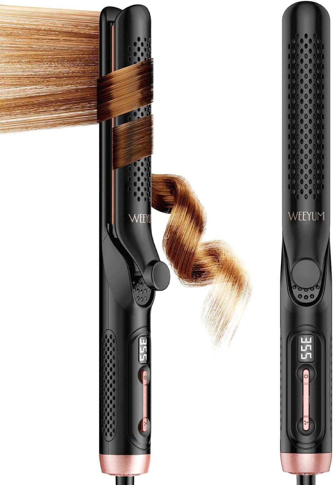 Amazon.com: MESCOMB 360° Airflow Styler – 1 Inch 2-in-1 Hair ...