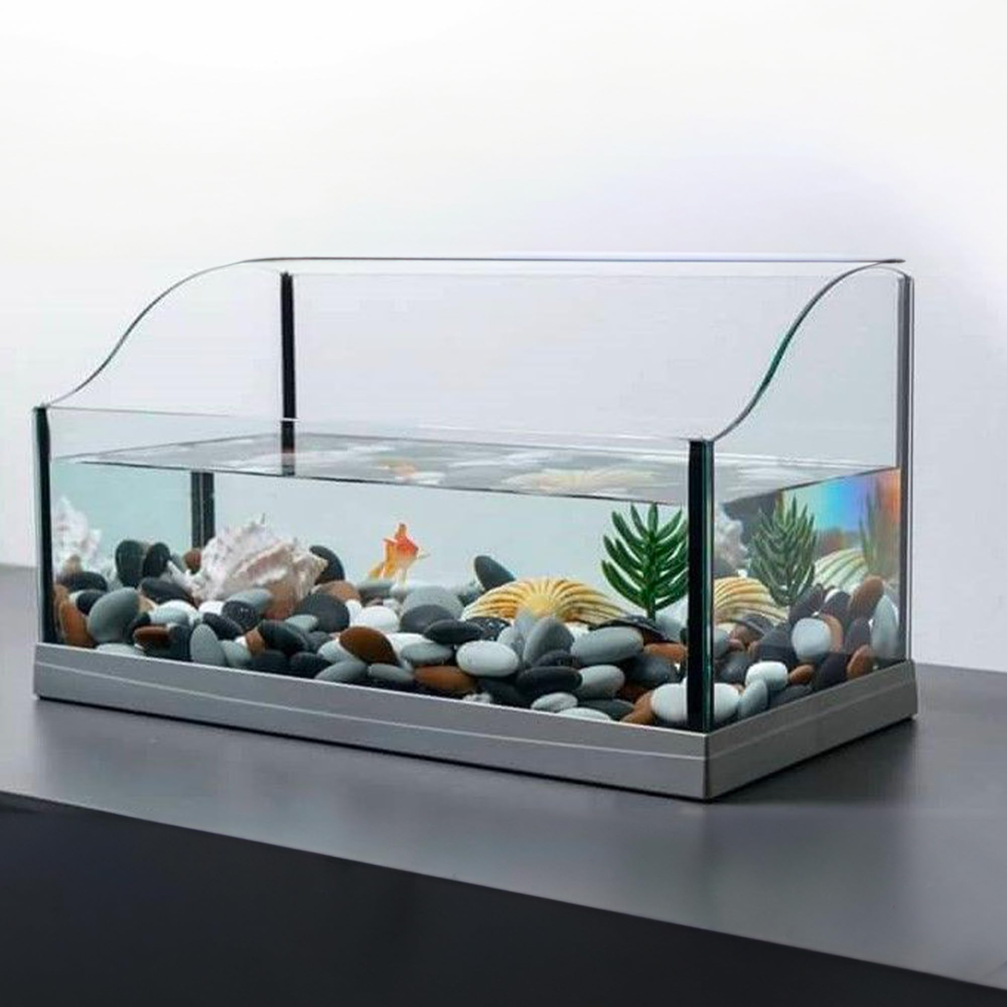 Plastic Aquarium Pebbles Glow In The Dark Aquarium Decorations