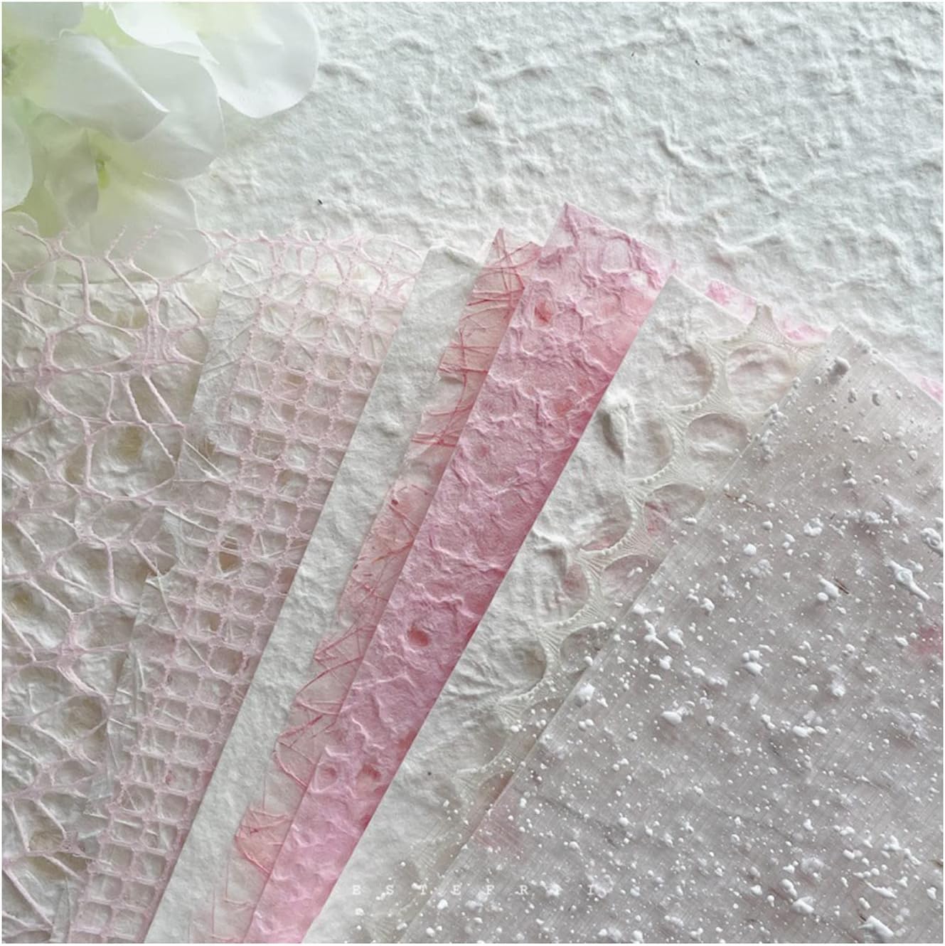 Pink Handmade Paper Texture