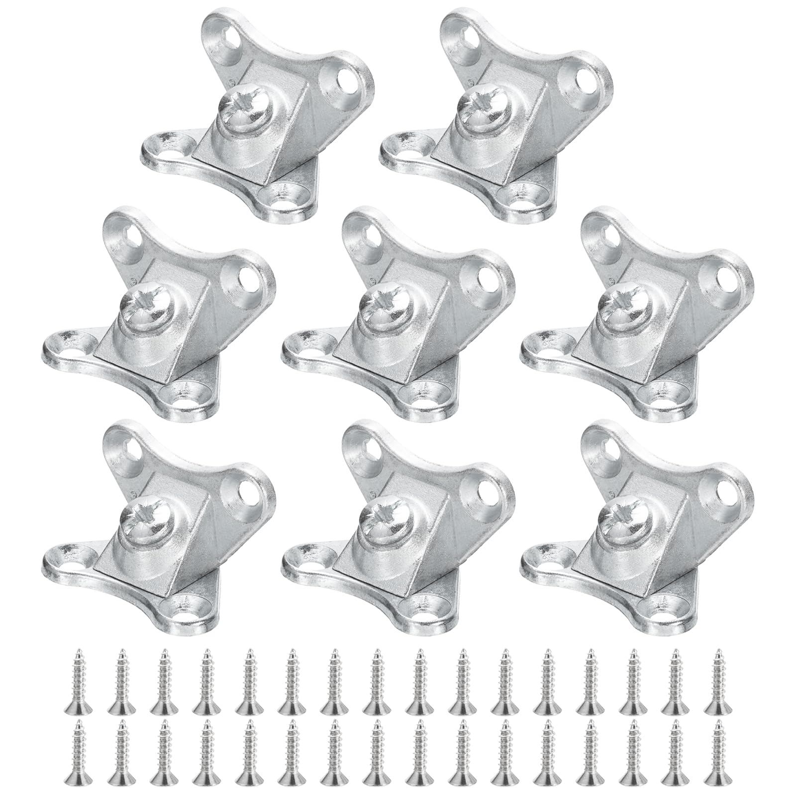 Amazon.com: uxcell 8Pcs Removable Corner Brace, Metal Butterfly L ...