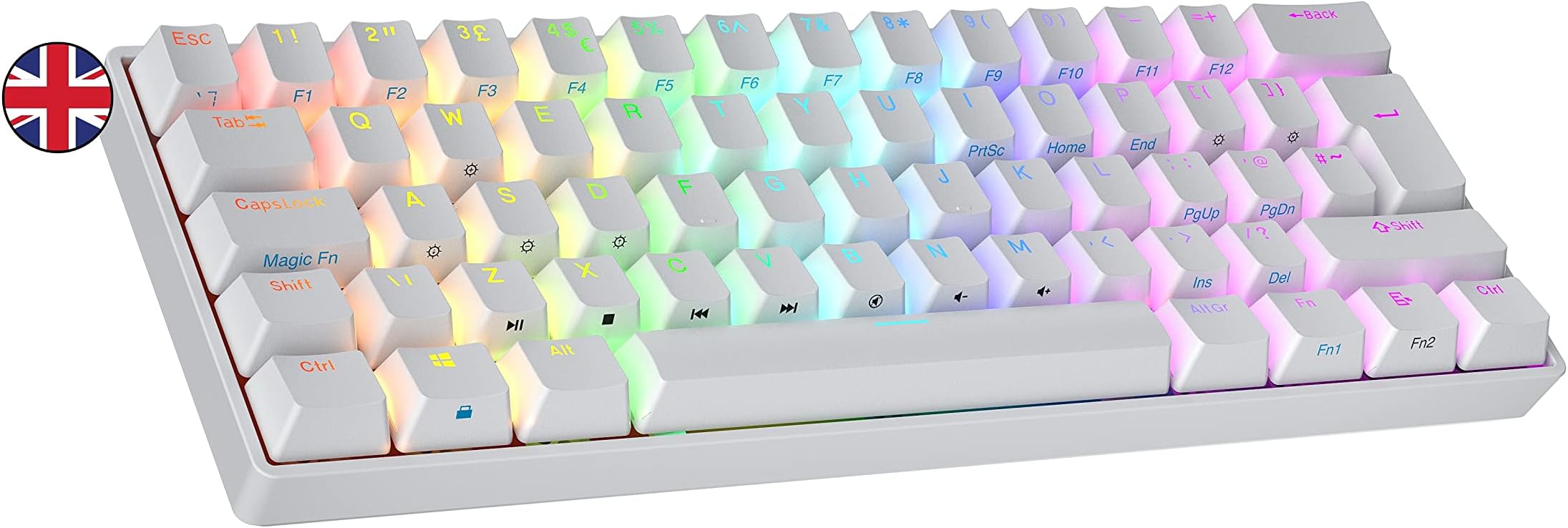 Ranked S60 Supernova 60% | Hot Swappable Mechanical Gaming Keyboard ...