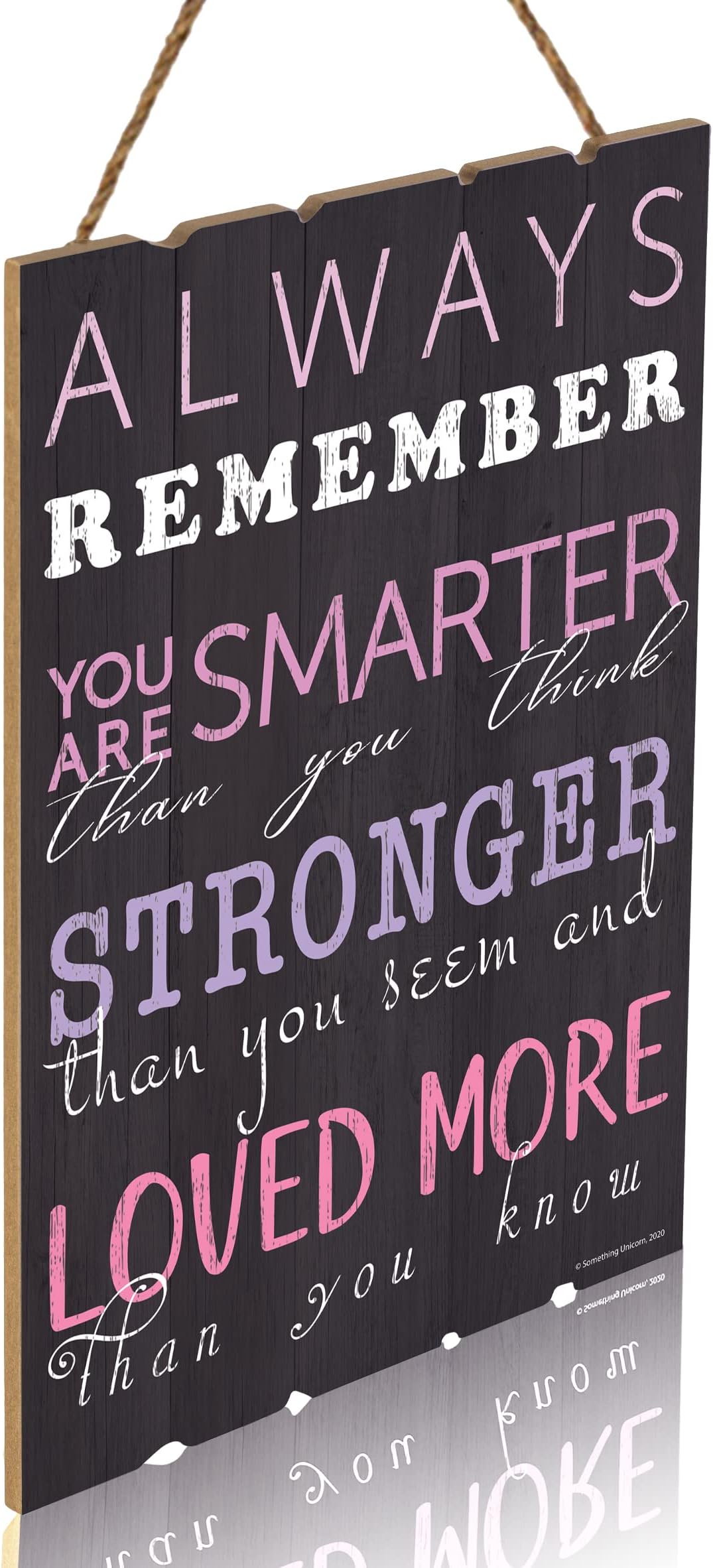 Amazon.com: AJHERO Pink Teen Girl Bedroom Decor - Cute Unicorn Metal ...