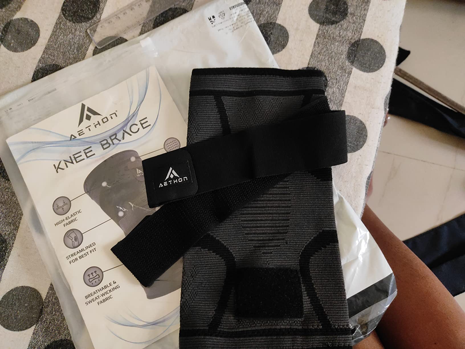 Buy Aethon Knee Cap with Velcro Strap,Best Support for Pain Relief ...
