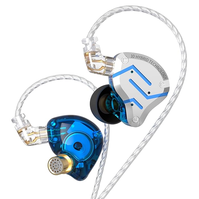 Buy KZ ZS10 Pro in Ear Monitor Earphone, 4BA 1DD Metal Earbuds, HiFi ...