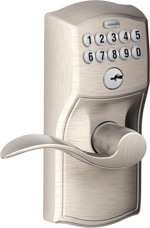 Schlage FE595 CAM 619 Acc Camelot Keypad Entry with Flex-Lock and ...