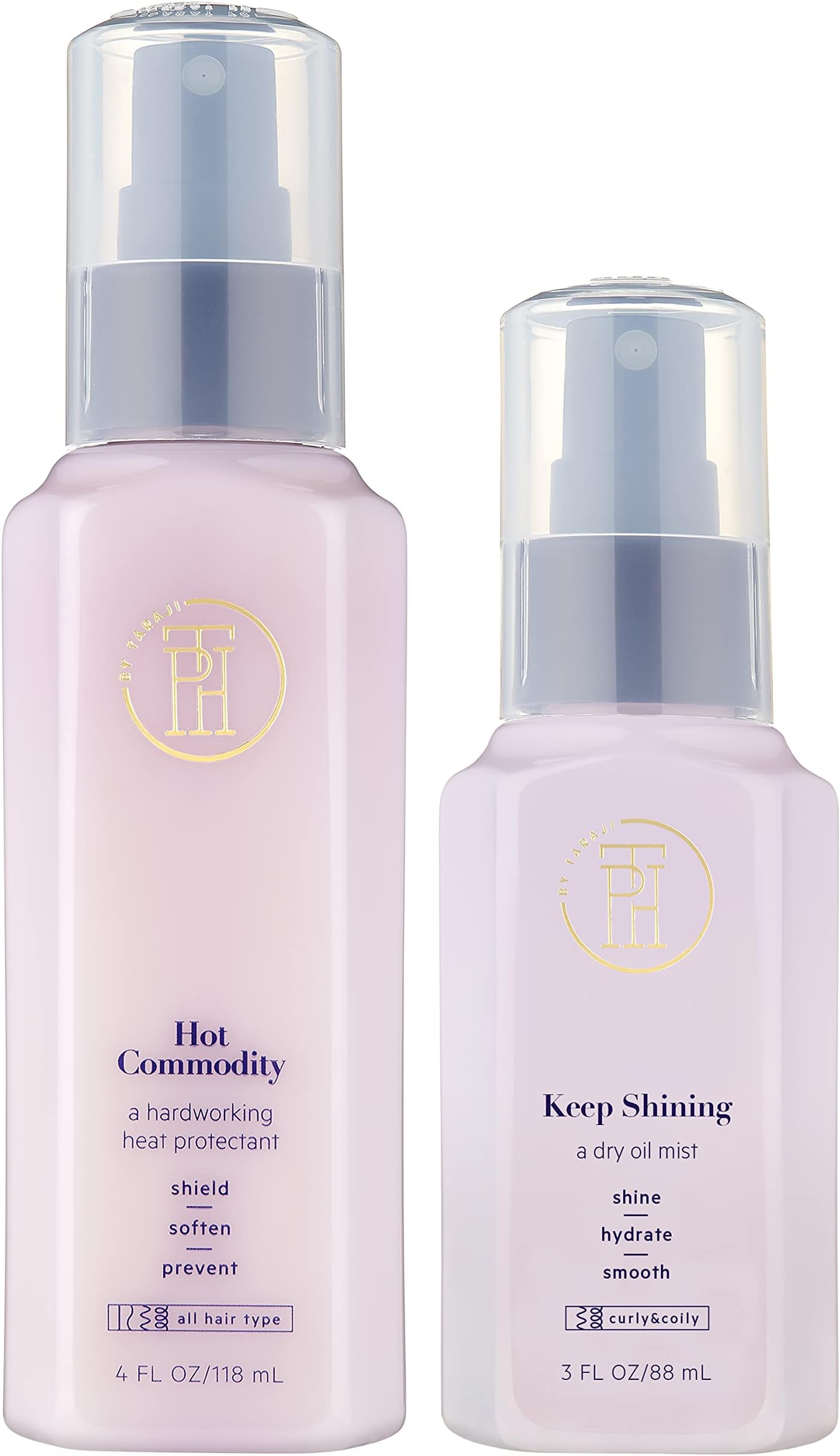 Amazon.com : TPH BY TARAJI Ultra Chill Cooling Hair Serum with Aloe ...