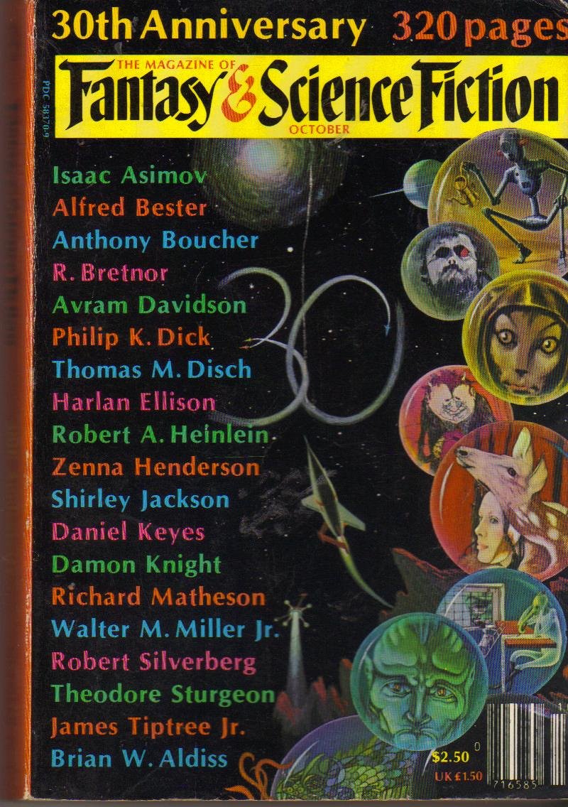 The Magazine of Fantasy & Science Fiction, October 1979: Philip K. Dick ...