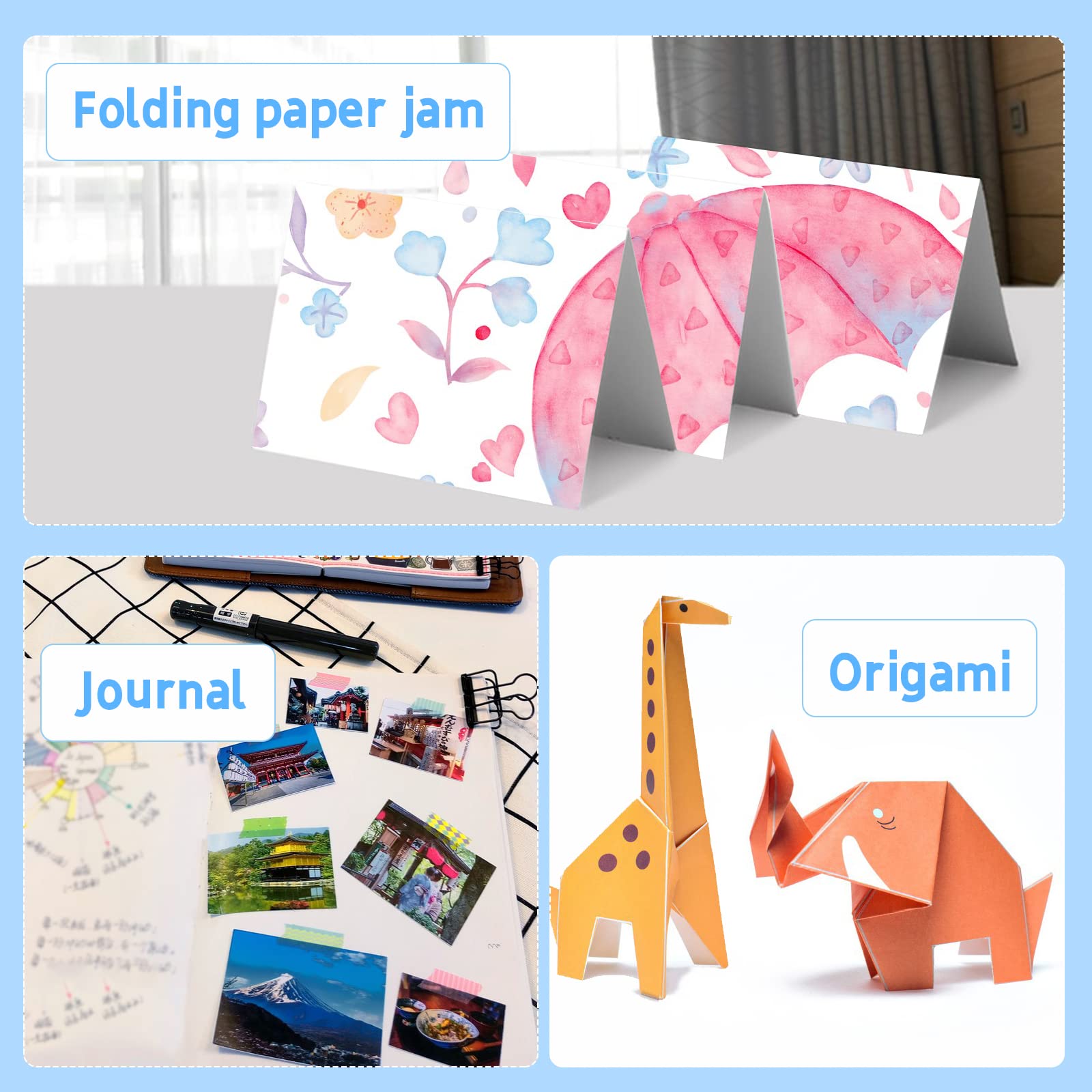 Snapklik.com : 9 PCS Bone Folder And Scoring Tool Plastic Paper Folding ...
