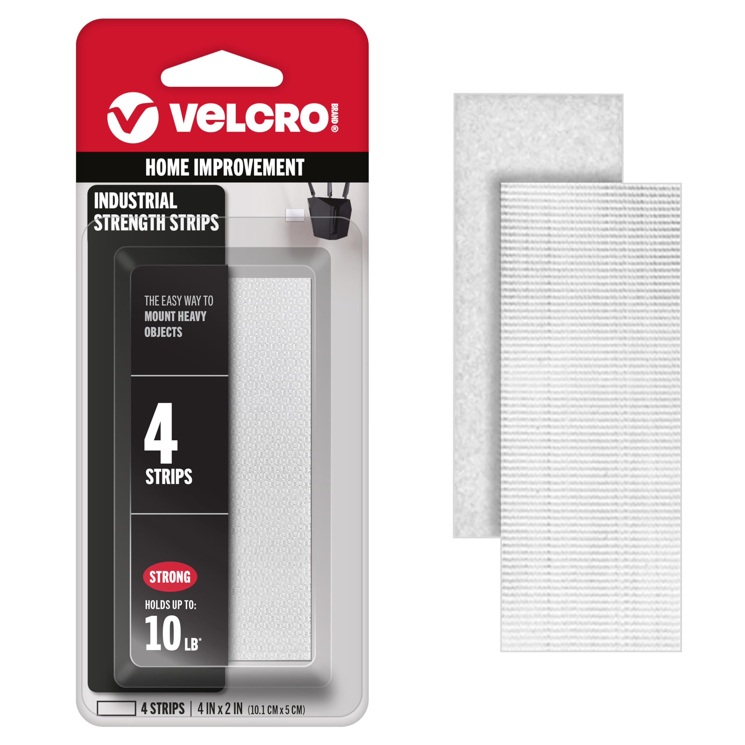 Snapklik.com : VELCRO Brand Heavy Duty Hook And Loop Strips