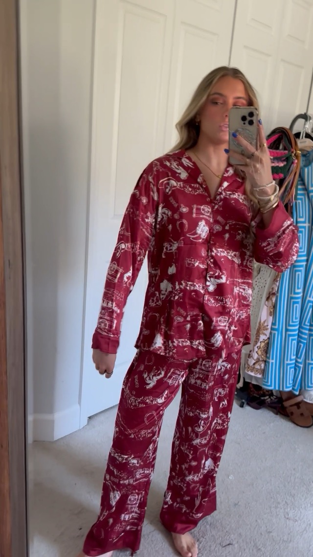 Watch Free people look for less, matching pajamas set, western pajamas ...