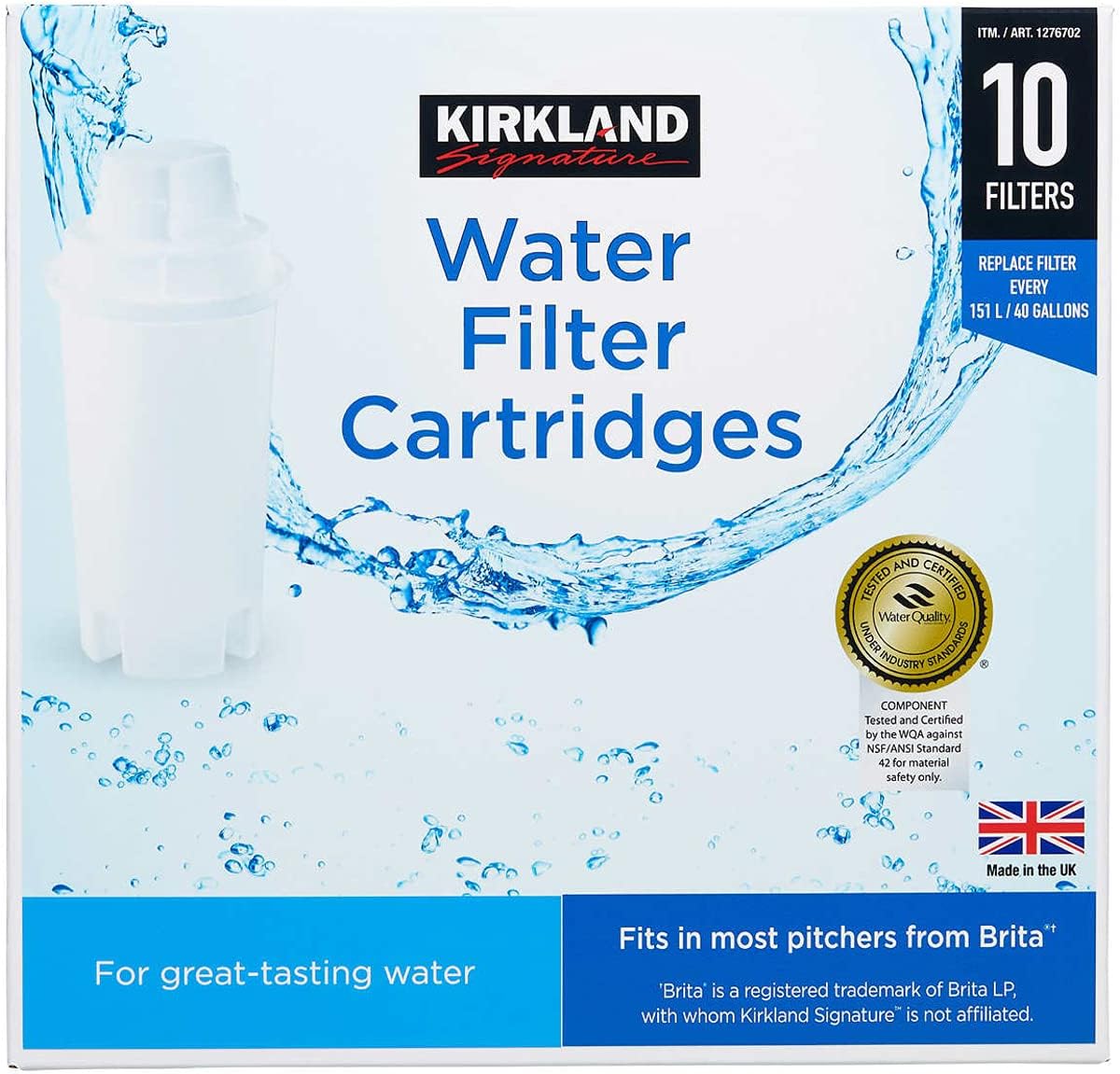 Amazon.com: Kirkland Signature Water Filter Cartridges for Brita ...