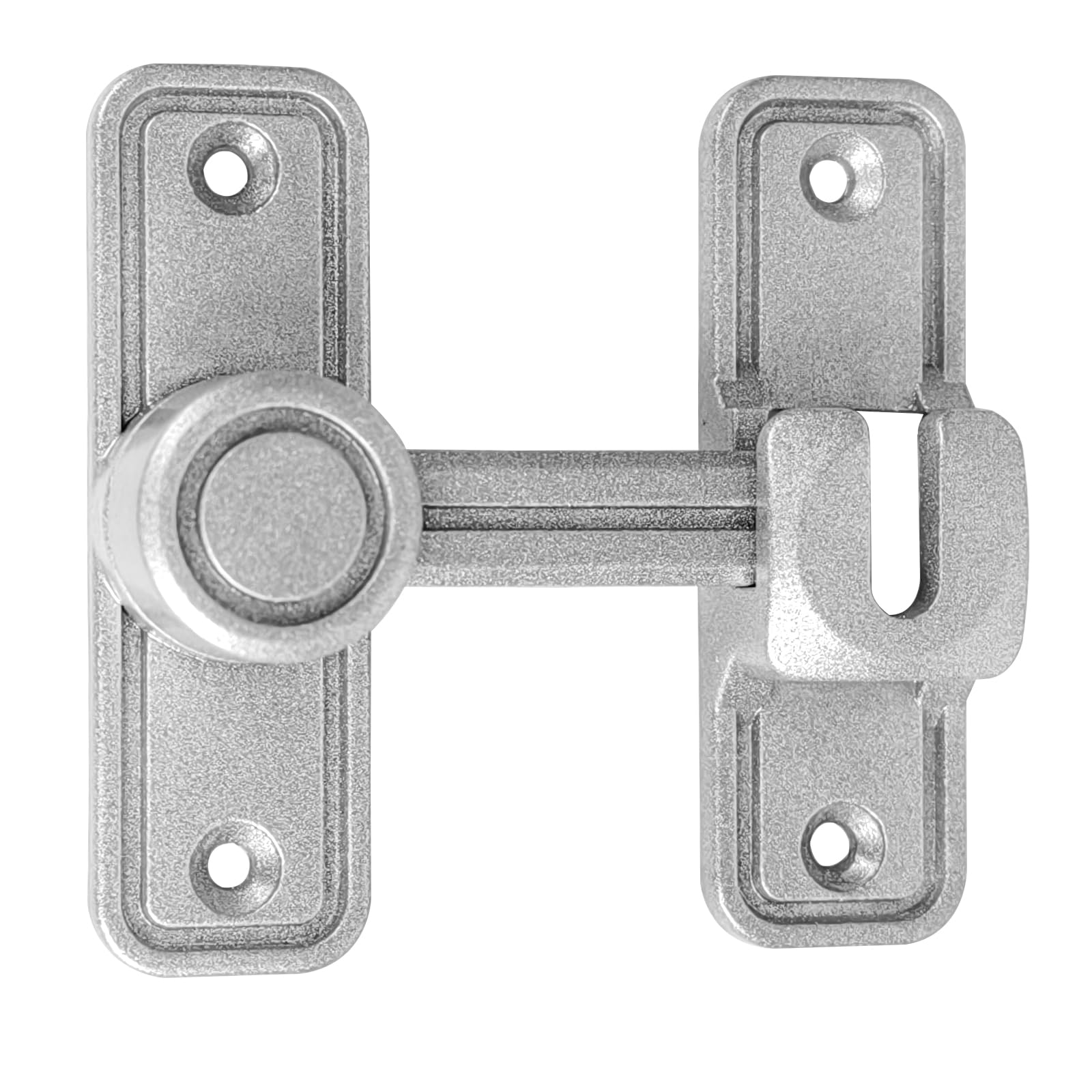 Snapklik.com : 90 Degree Barn Door Lock Zinc Alloy Heavy Duty Sliding ...