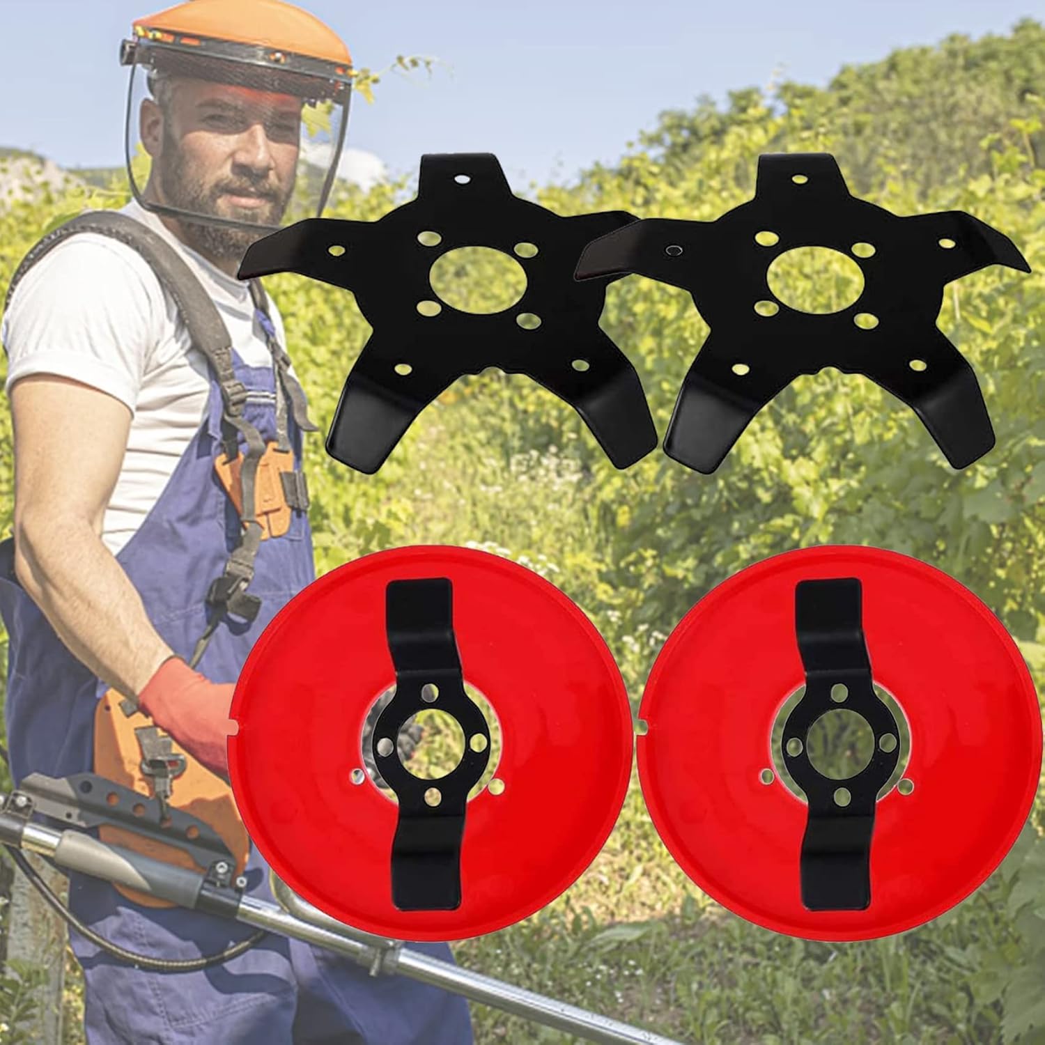 Amazon.com: doedeer Weeder Plate, Weeder Plate Brush Cutter Head ...