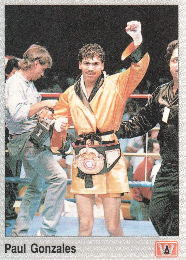 Amazon.com: 1991 All World Boxing Cards #86 Paul Gonzales : Toys & Games