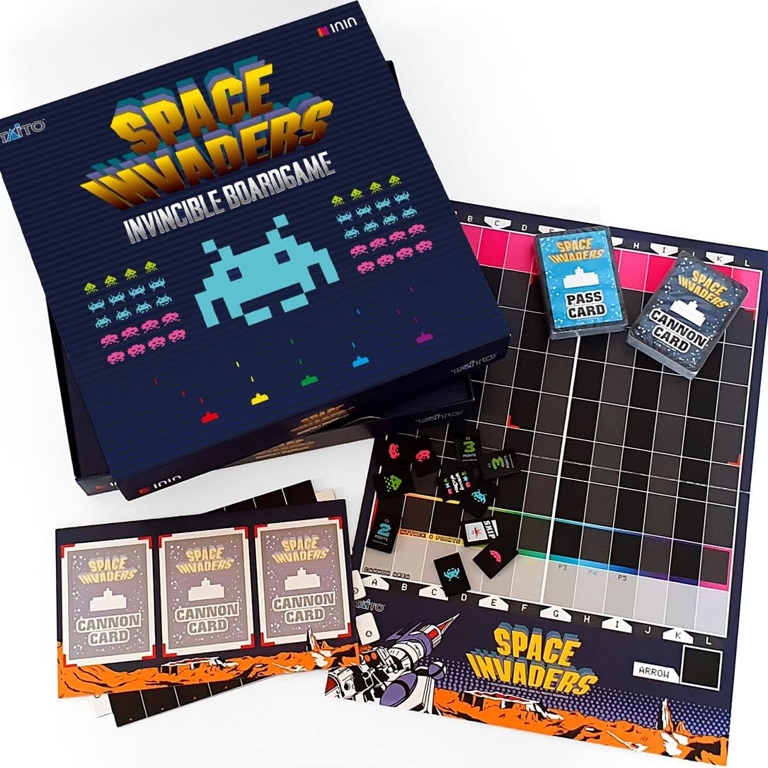 Space Invaders Board Game - LIMITED : Amazon.co.uk: Toys & Games