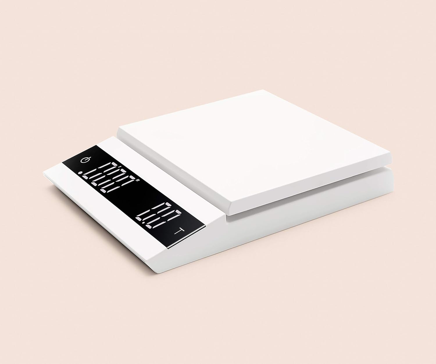 Felicita FELCPARAWHT Parallel Electronic Coffee Scale, Plastic, White ...