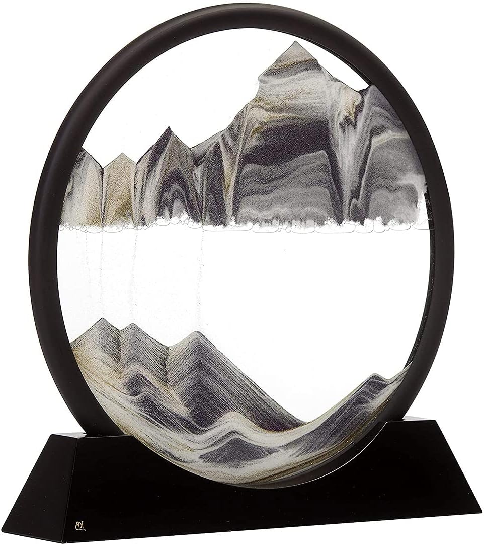 WenZBros 3D Dynamic Sand Art Liquid Motion, Moving Sand Art Picture ...