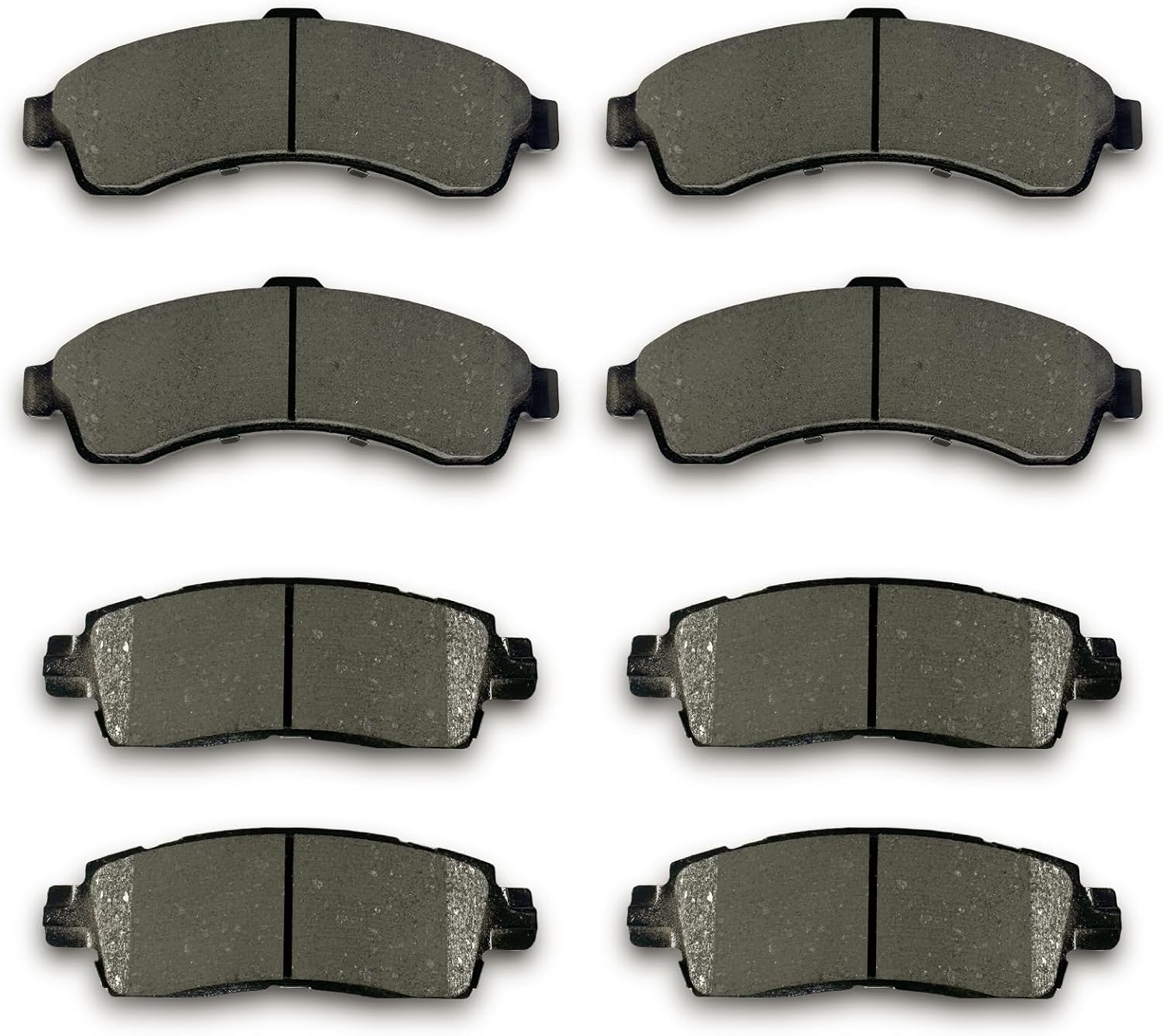 Amazon.com: ALADICHE Front Rear Brake Pads Compatible with 2013 2014 ...