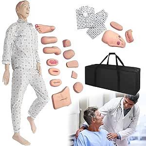 Amazon.com: Patient Care Manikin - Anatomical Human Model/CPR Simulator ...