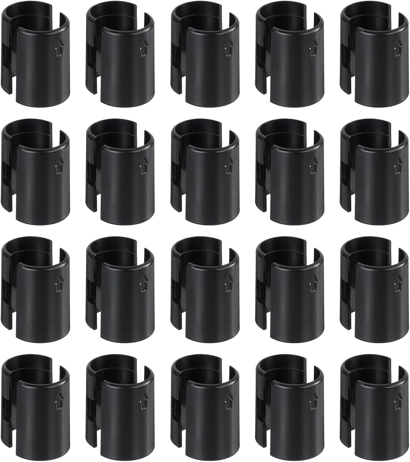 Amazon.com: uxcell 50Pcs Wire Shelving Shelf Lock Clips, Plastic ...