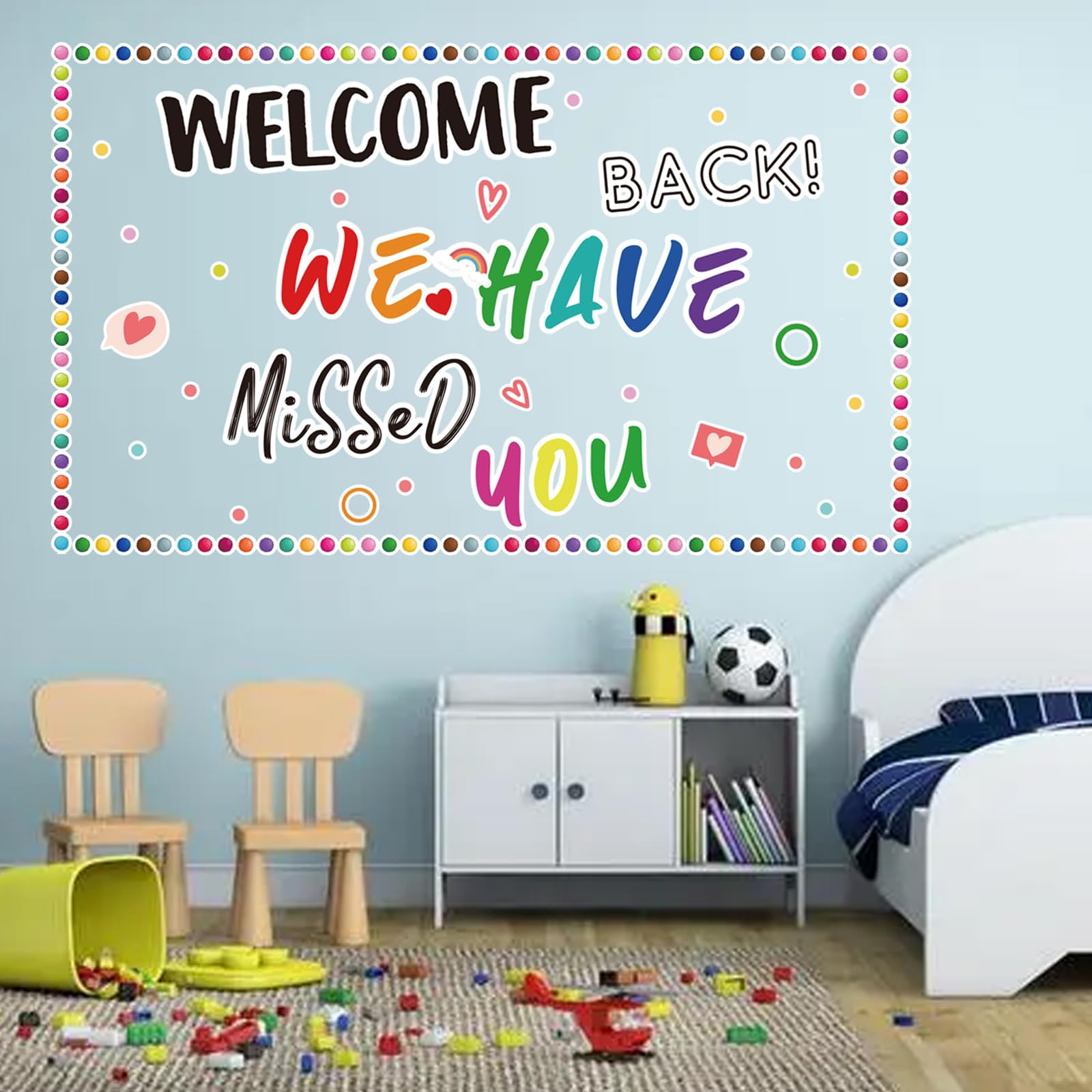 Snapklik.com : Corksidol Classroom Bulletin Board Decor Colorful ...