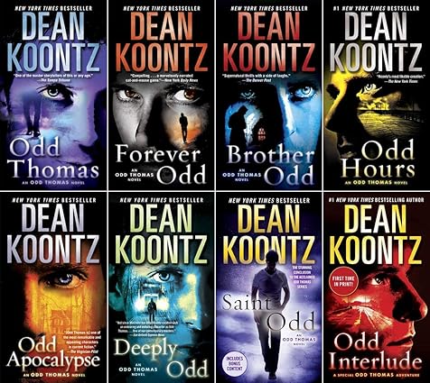 8 book set of Odd Thomas (Complete 1-7) Plus Odd Interlude (Odd Thomas ...