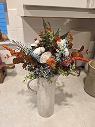 Amazon.com: Lookein Artificial Greenery Filler Stems in Bulk 53pcs with ...