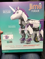 Amazon.com: UBTECH Mythical Series: Unicornbot Kit-App-Enabled Building & Coding Stem Learning ...